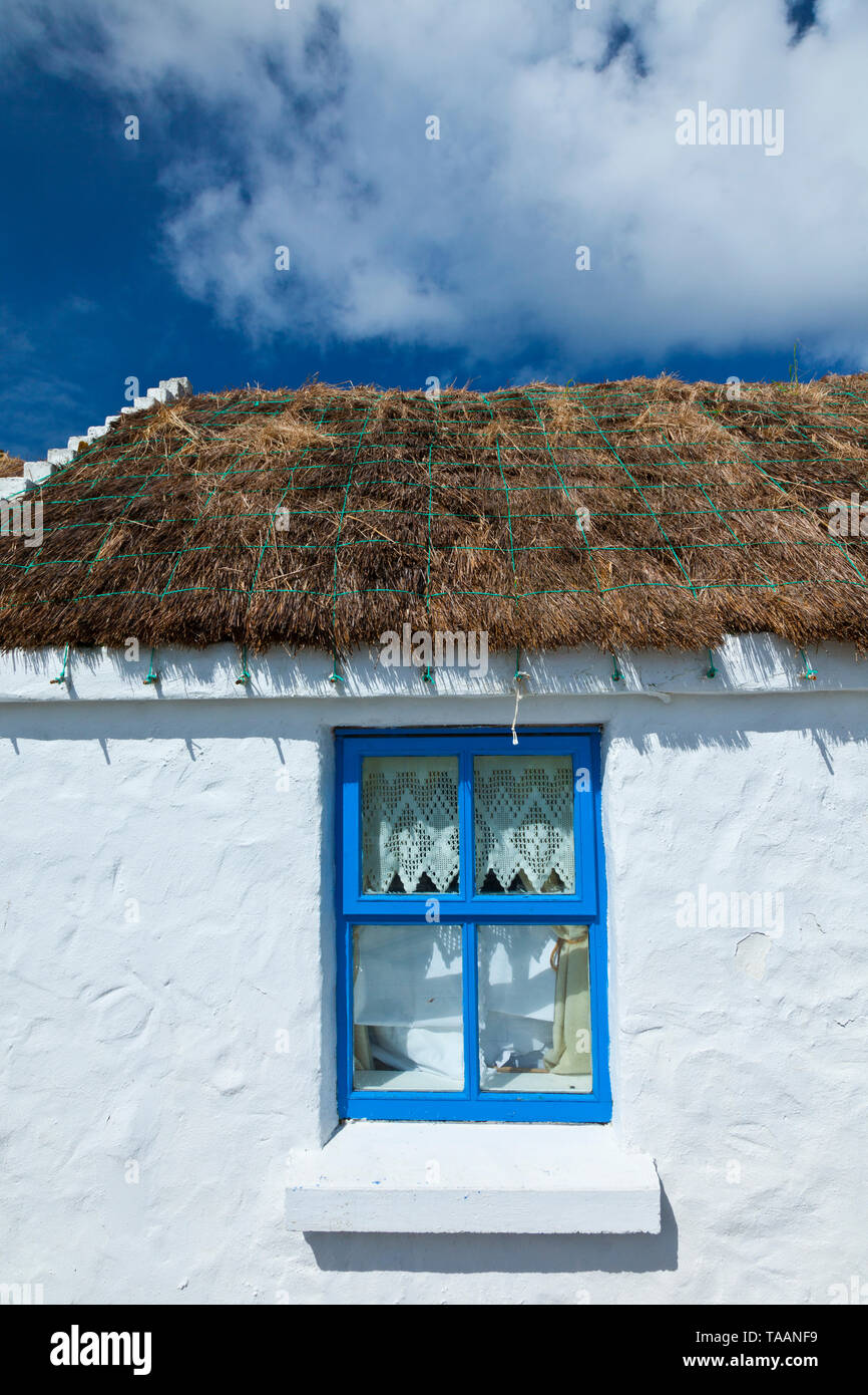 Kilmurvey Village. Inishmore Island, Aran Islands, Galway County, West ...