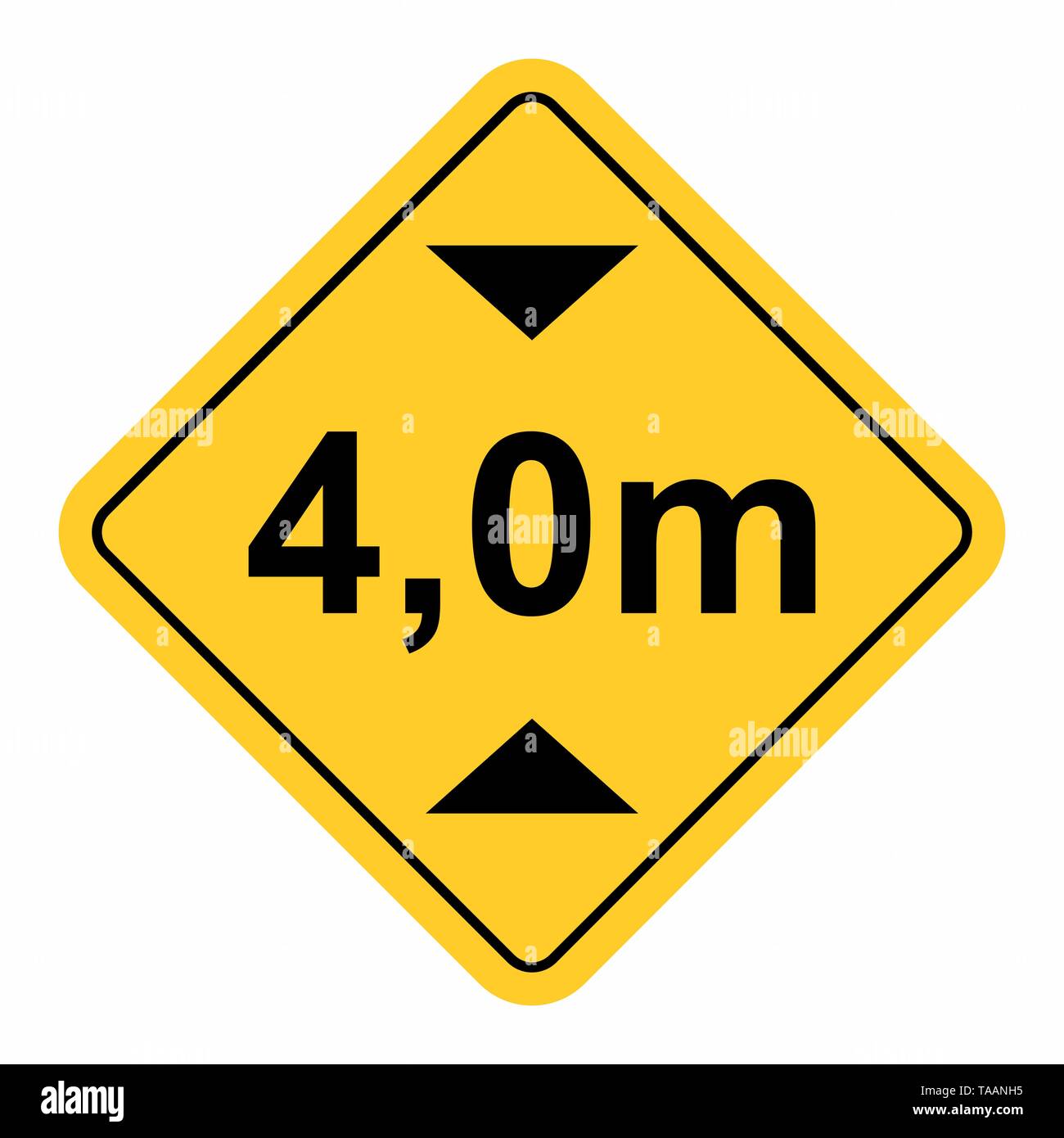 Height limit sign Stock Vector Images - Alamy Height limit sign Stock Vector Images - Alamy
