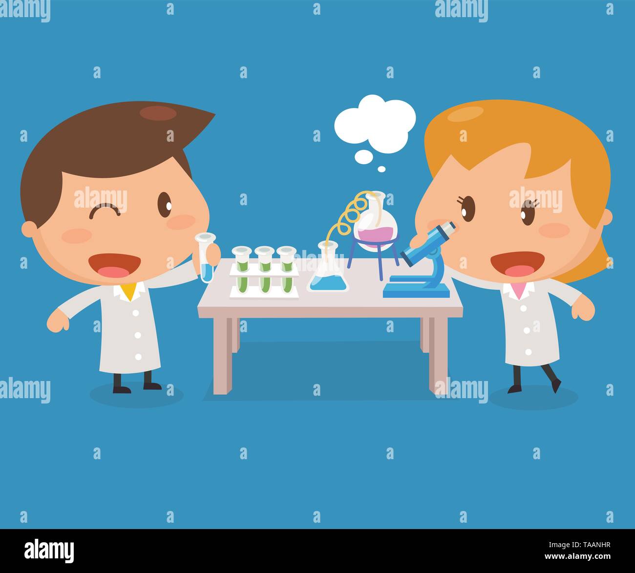 Experimental table Stock Vector Images - Alamy