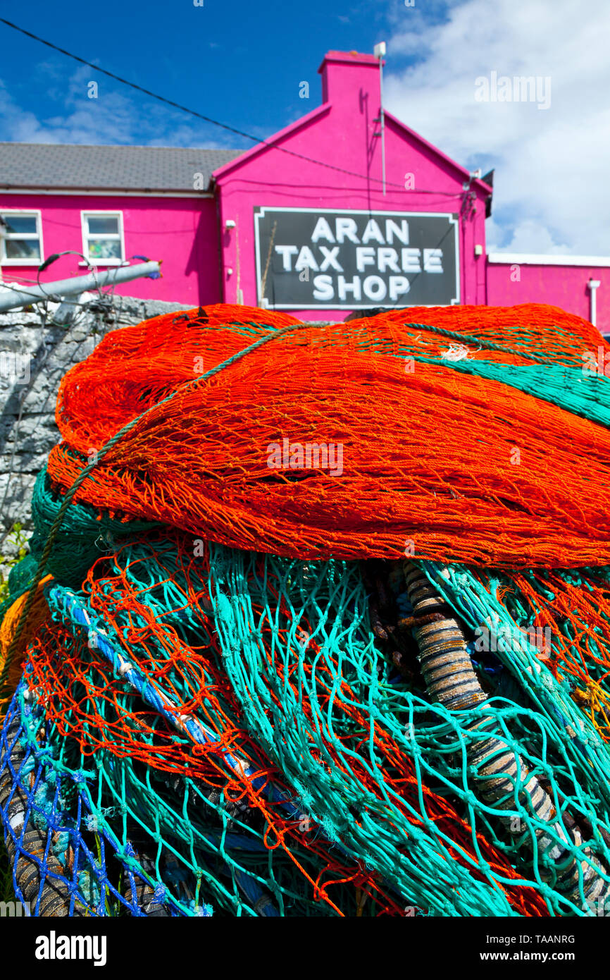Kilronan Village Inishmore Aran Islands High Resolution Stock ...