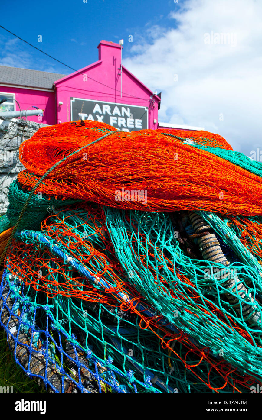 Kilronan Village Inishmore Aran Islands High Resolution Stock ...