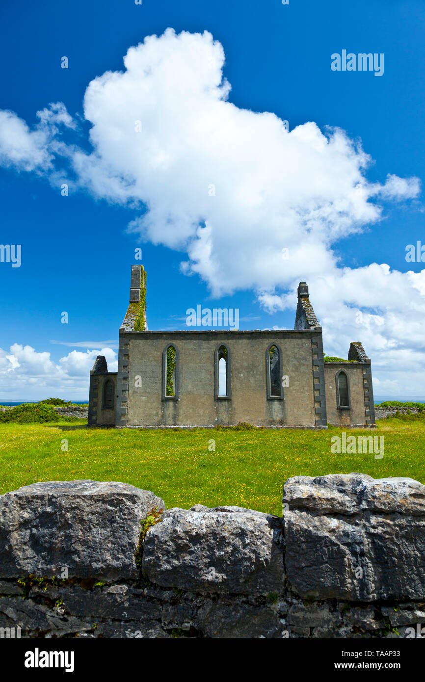 Kilronan Village. Inishmore Island, Aran Islands, Galway County, West ...