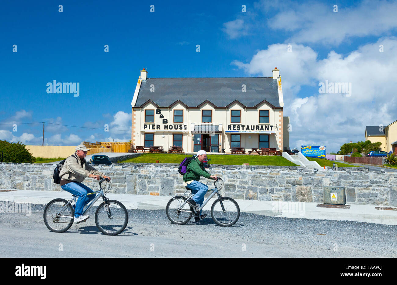 Kilronan Village. Inishmore Island, Aran Islands, Galway County, West ...