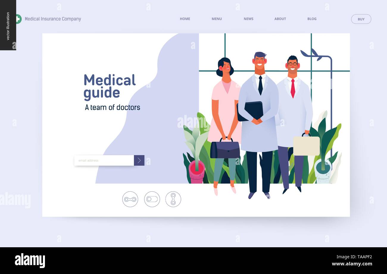 Med team Stock Vector Images - Alamy