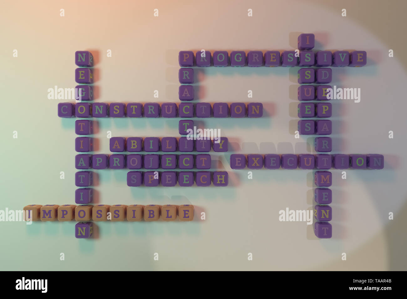 Impossible, business keyword crossword. Graphic resource, texture or ...