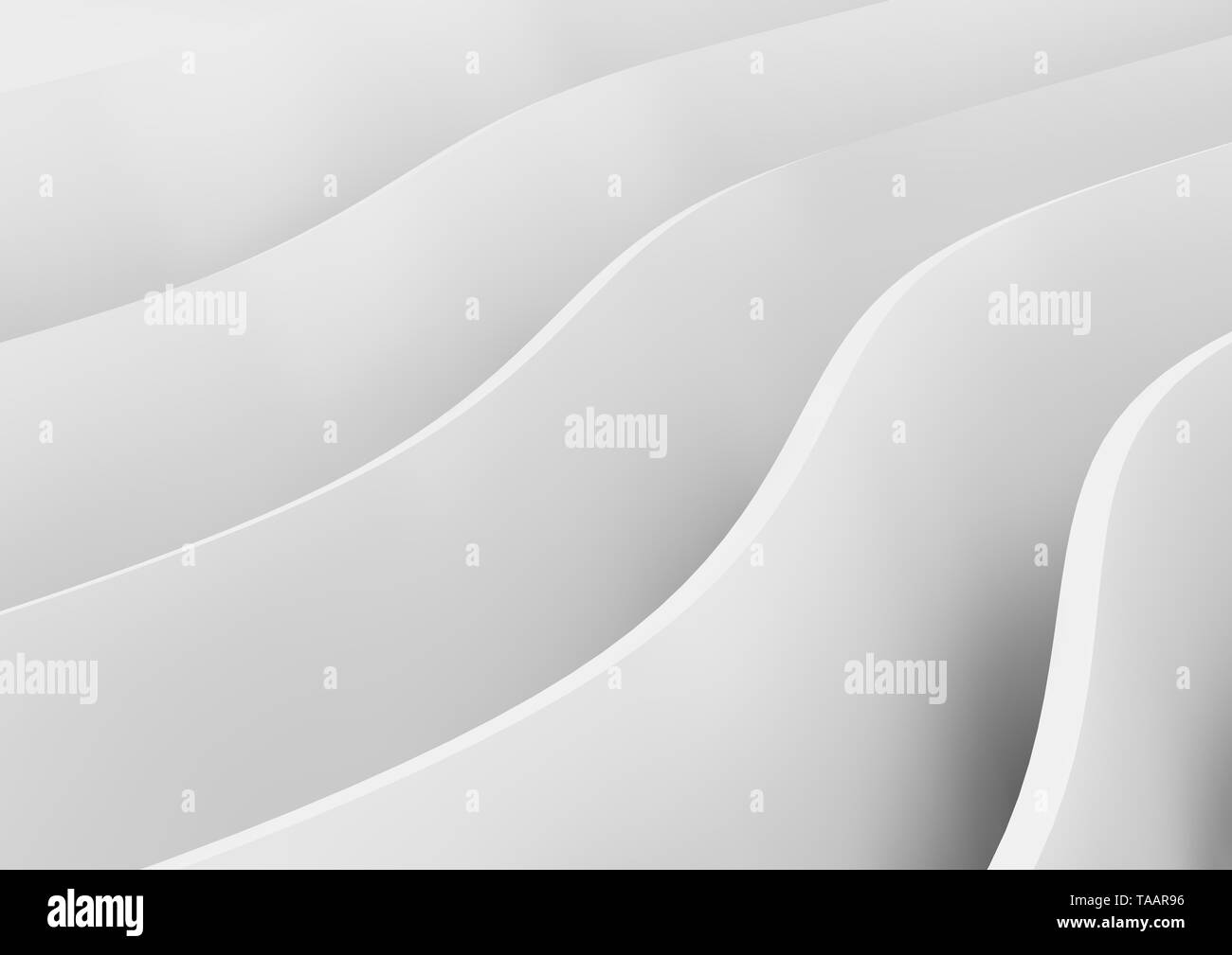 minimal wavy background 3d rendering Stock Photo - Alamy