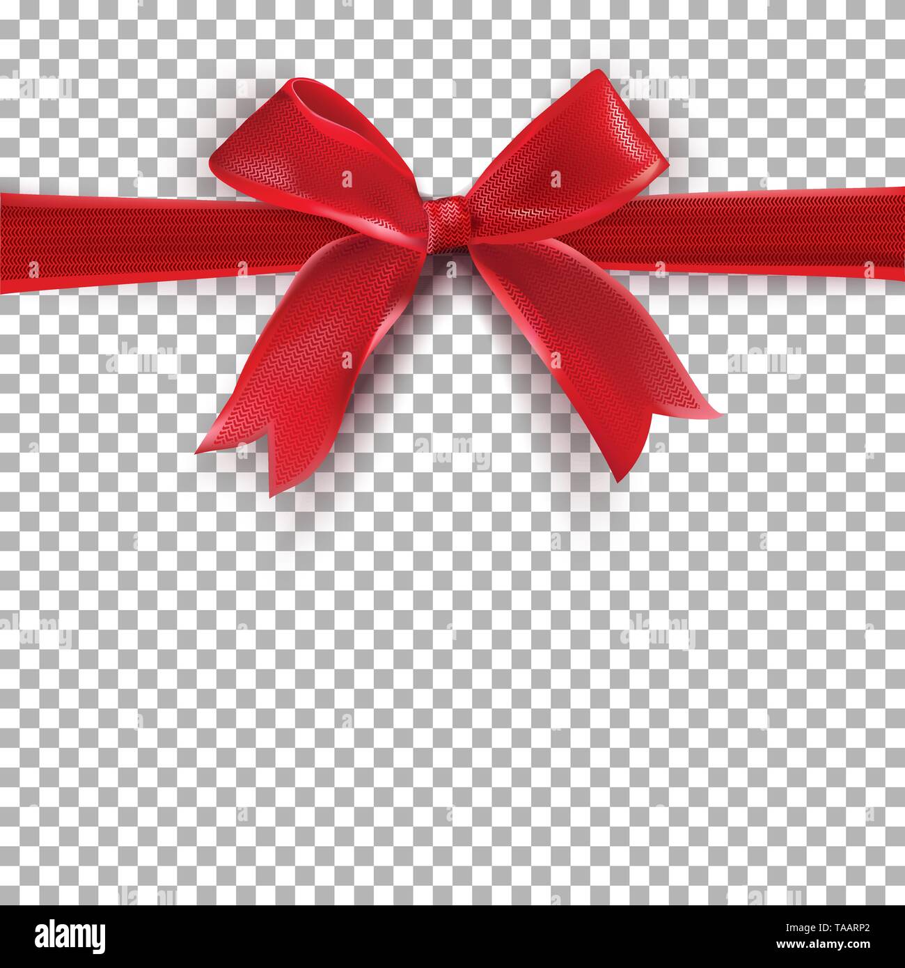 Red Gift Bow Png