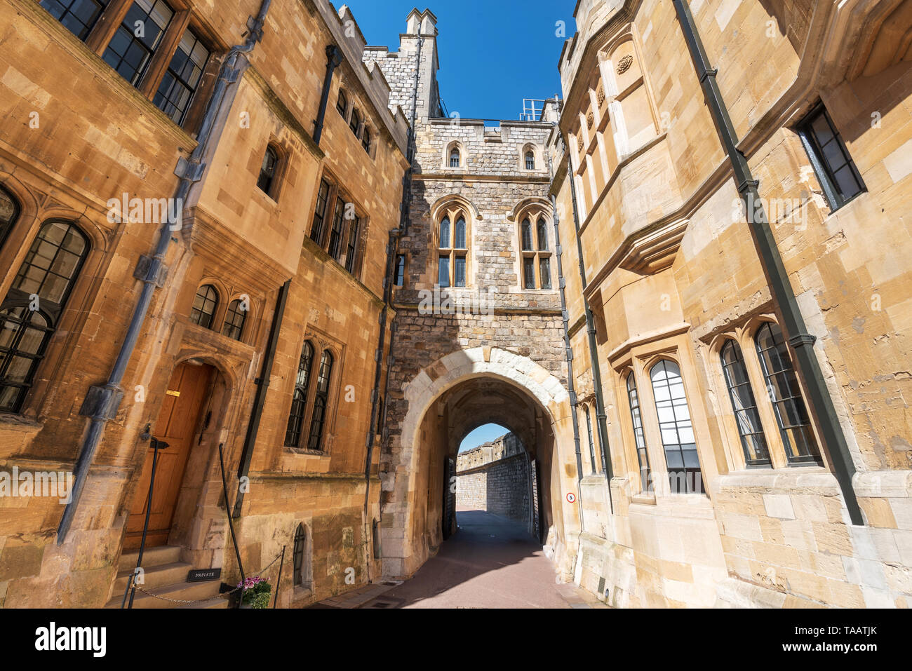 Windsor castle walls hi-res stock photography and images - Alamy