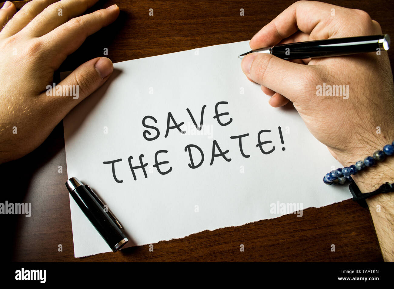 Text sign showing Save The Date. Business photo text remember not schedule anything else on this ...