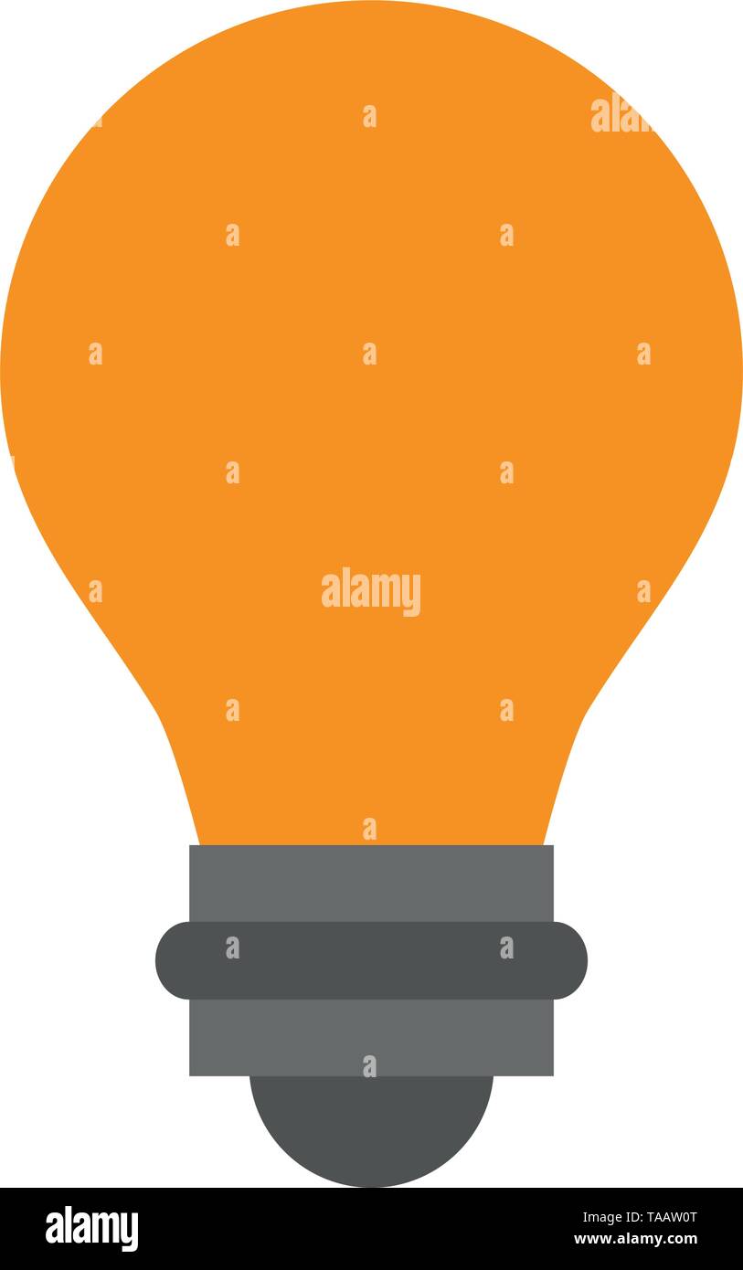 Bulb light energy symbol isolated Stock Vector Image & Art - Alamy