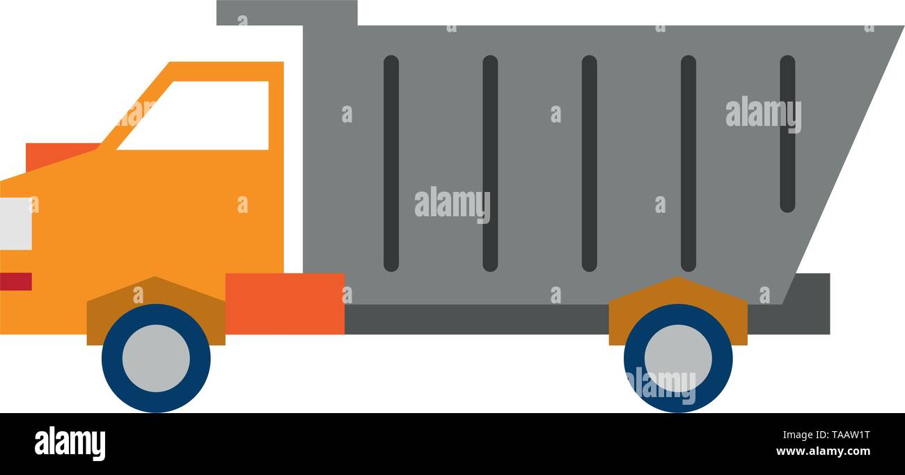 Cargo truck vehicle symbol isolated Stock Vector Image & Art - Alamy