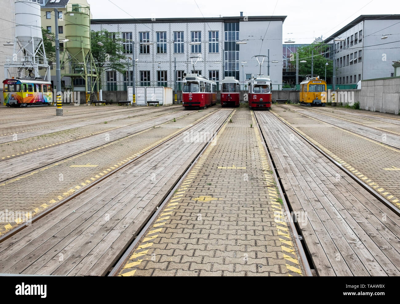 Tram depot hi-res stock photography and images - Alamy