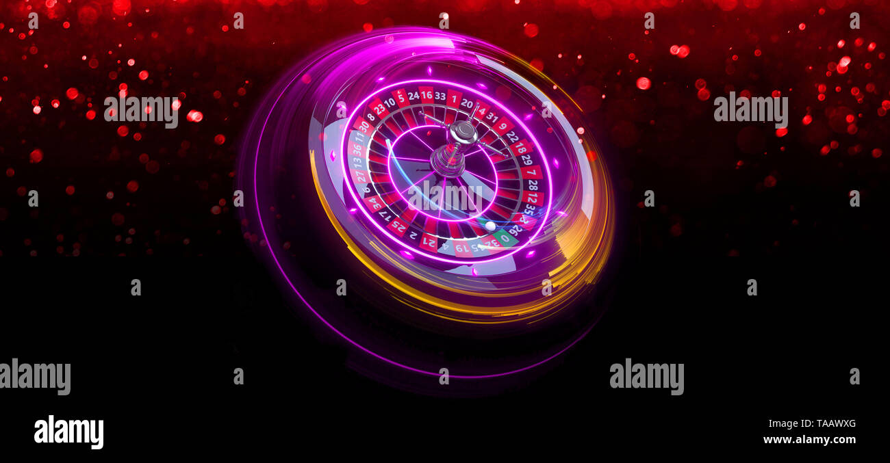Illustration, Roulette wheel of the casino element isolation over ...