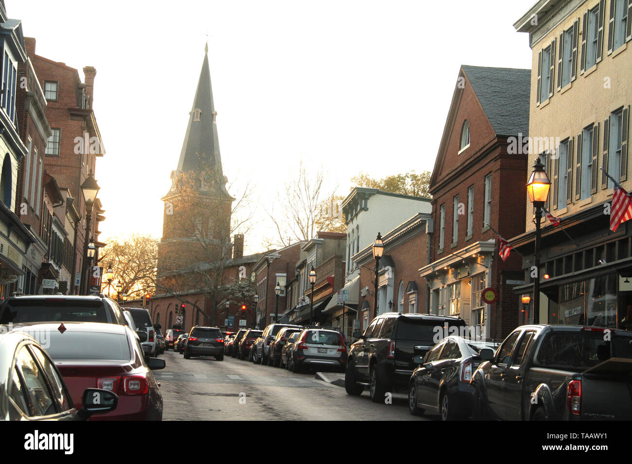 Annapolis maryland usa downtown view hi-res stock photography and ...