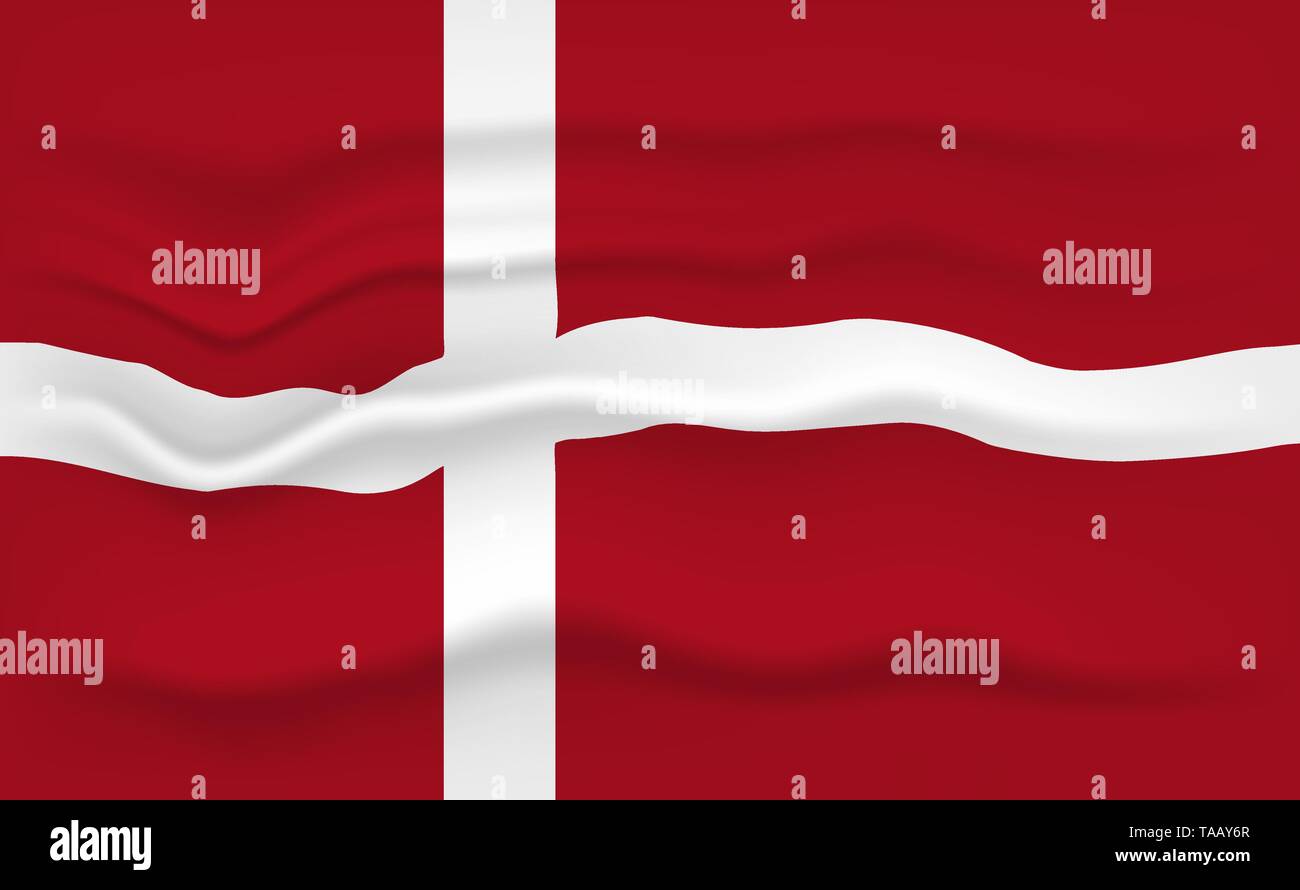 Flag of Denmark Stock Vector Image & Art - Alamy