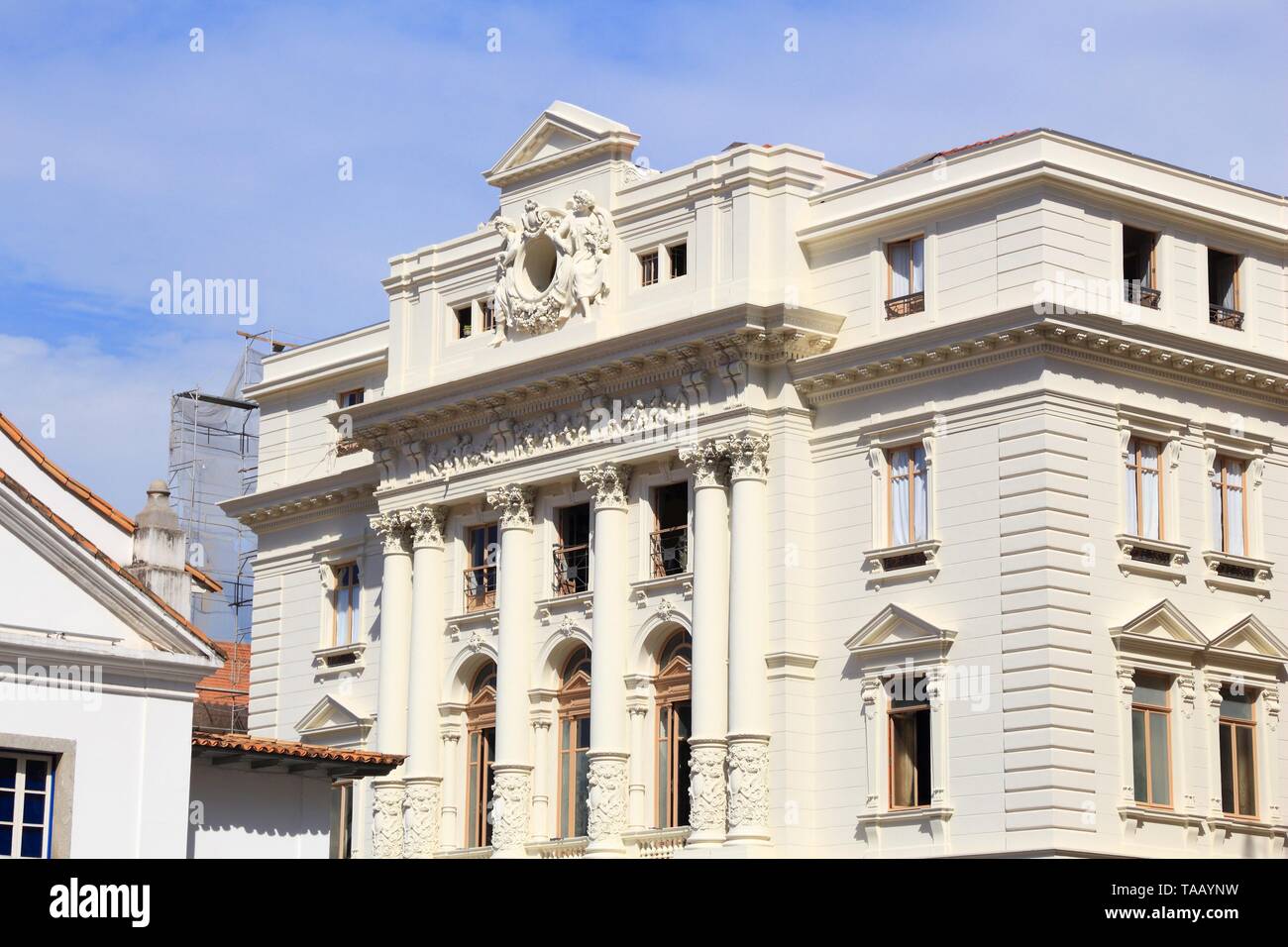 Sao Paulo, Brazil - Department of Justice. Court house building Stock ...