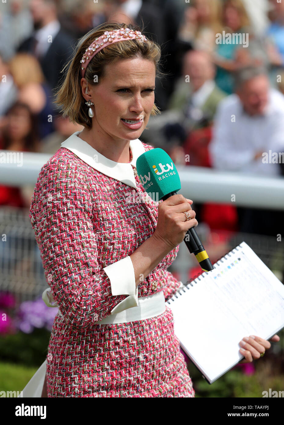 Francesca Cumani, ITV racing presenter Stock Photo - Alamy