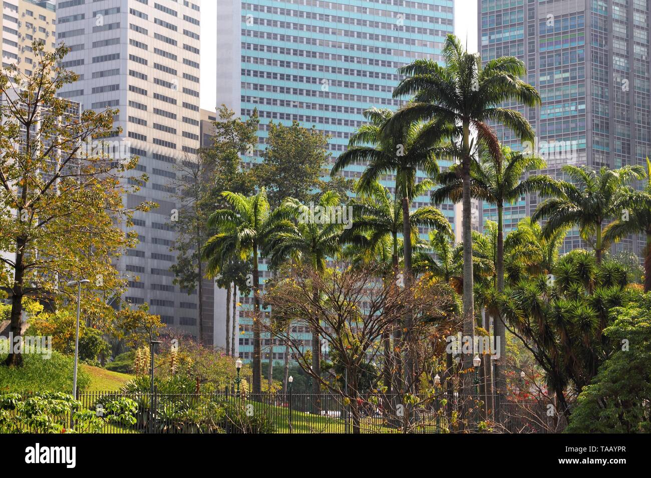 Rio de Janeiro office buildings - business district Stock Photo - Alamy