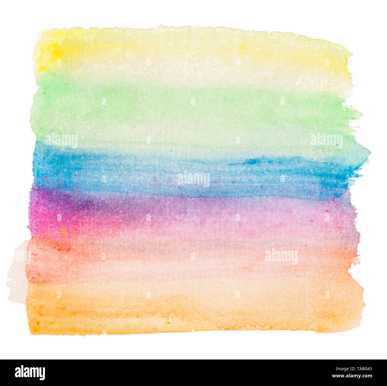 watercolor background rainbow color Stock Photo - Alamy