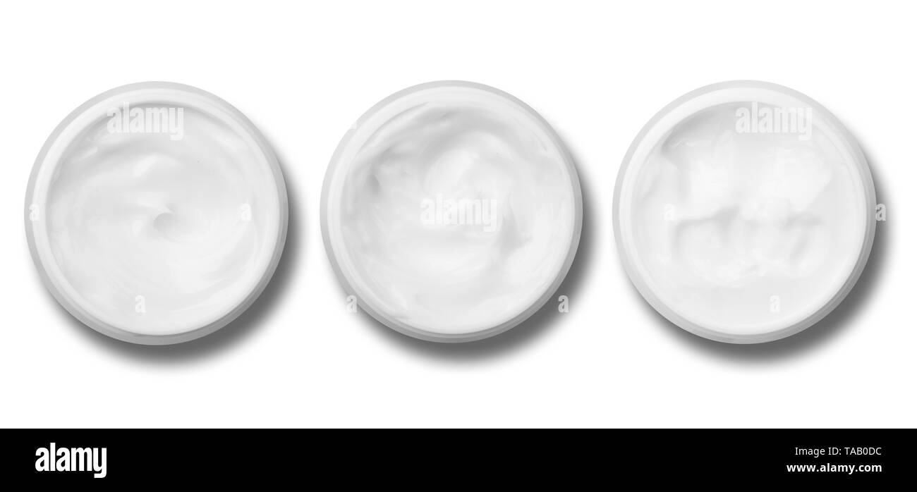 Cream jar skin care Cut Out Stock Images & Pictures - Alamy
