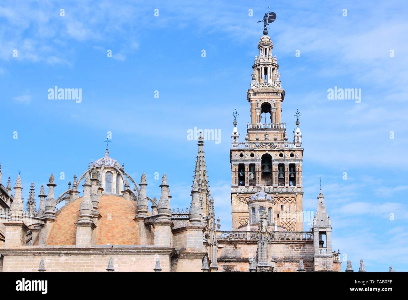 Seville, Spain - cathedral church, UNESCO World Heritage Site Stock ...