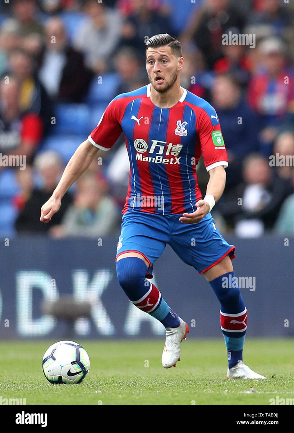 Crystal Palace's Joel Ward during the Premier League match at Selhurst ...