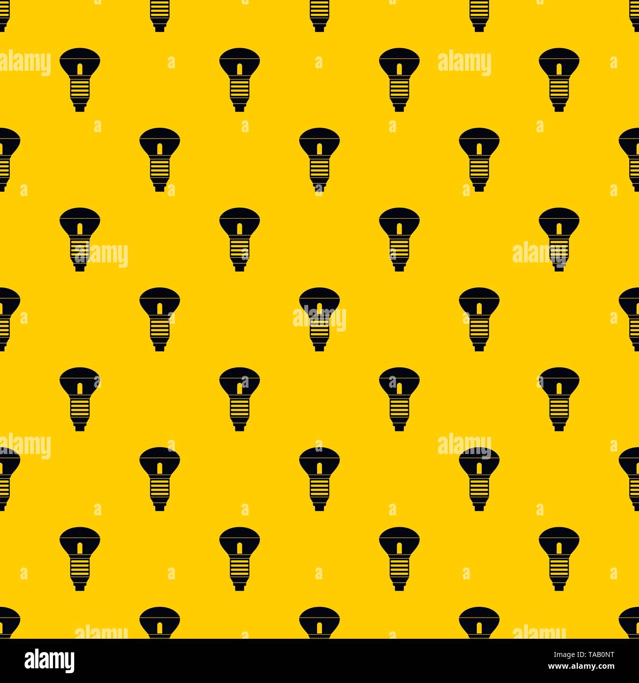 Led bulb pattern vector Stock Vector Image & Art - Alamy