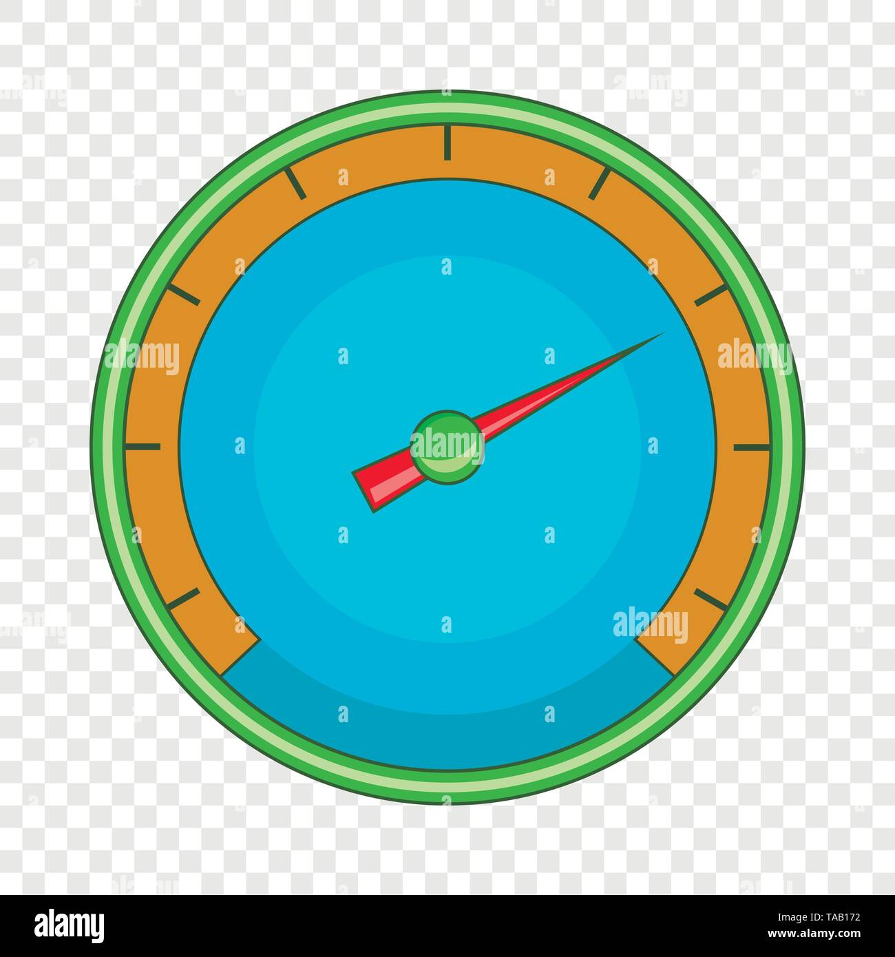 Speedometer odometer icon cartoon style Stock Vector Images - Alamy