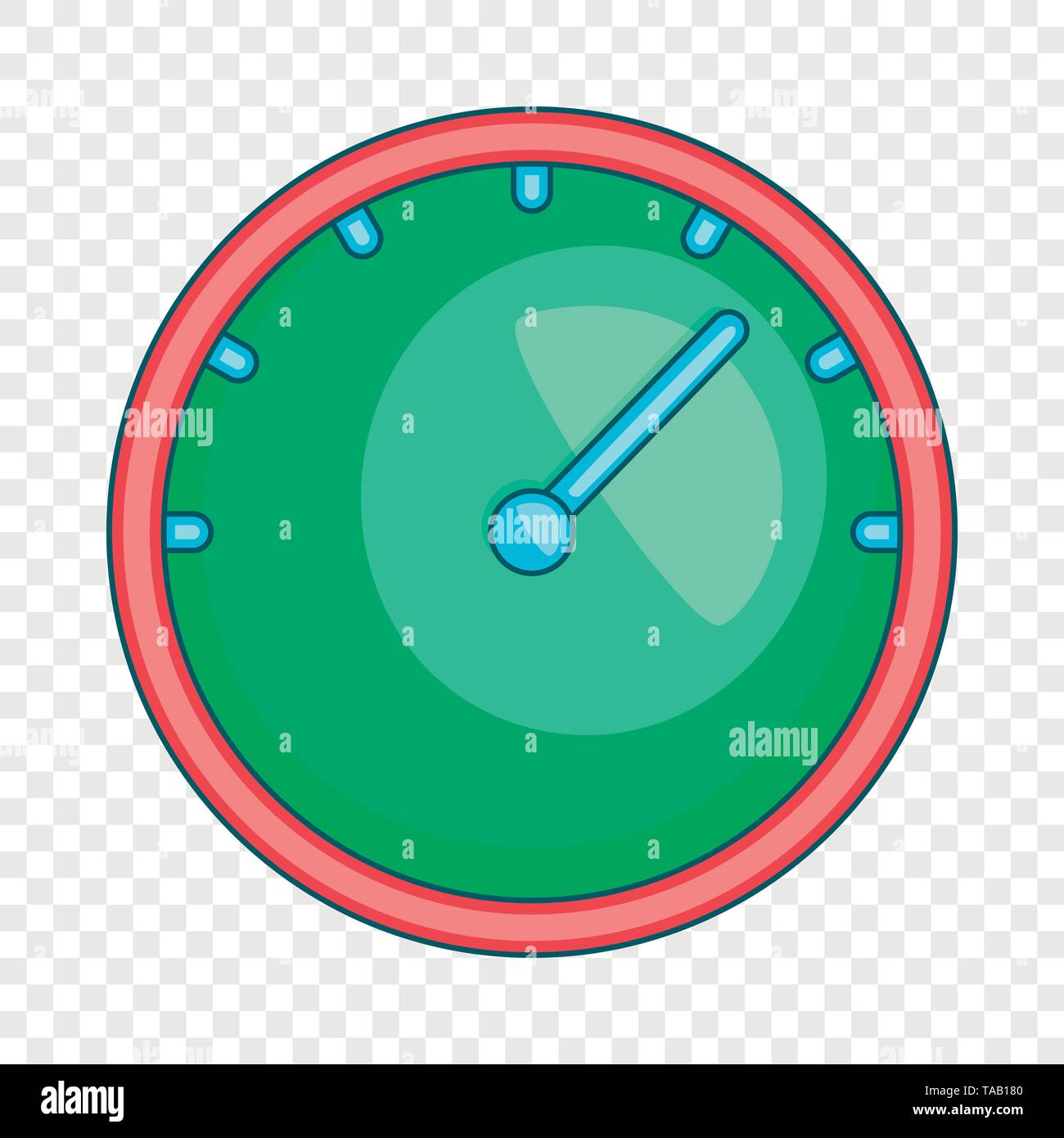 Green speedometer icon, cartoon style Stock Vector Image & Art - Alamy