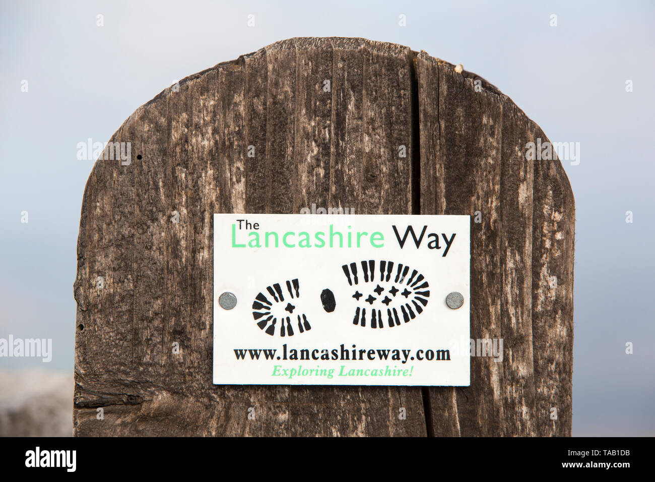 Pendle way sign hi-res stock photography and images - Alamy