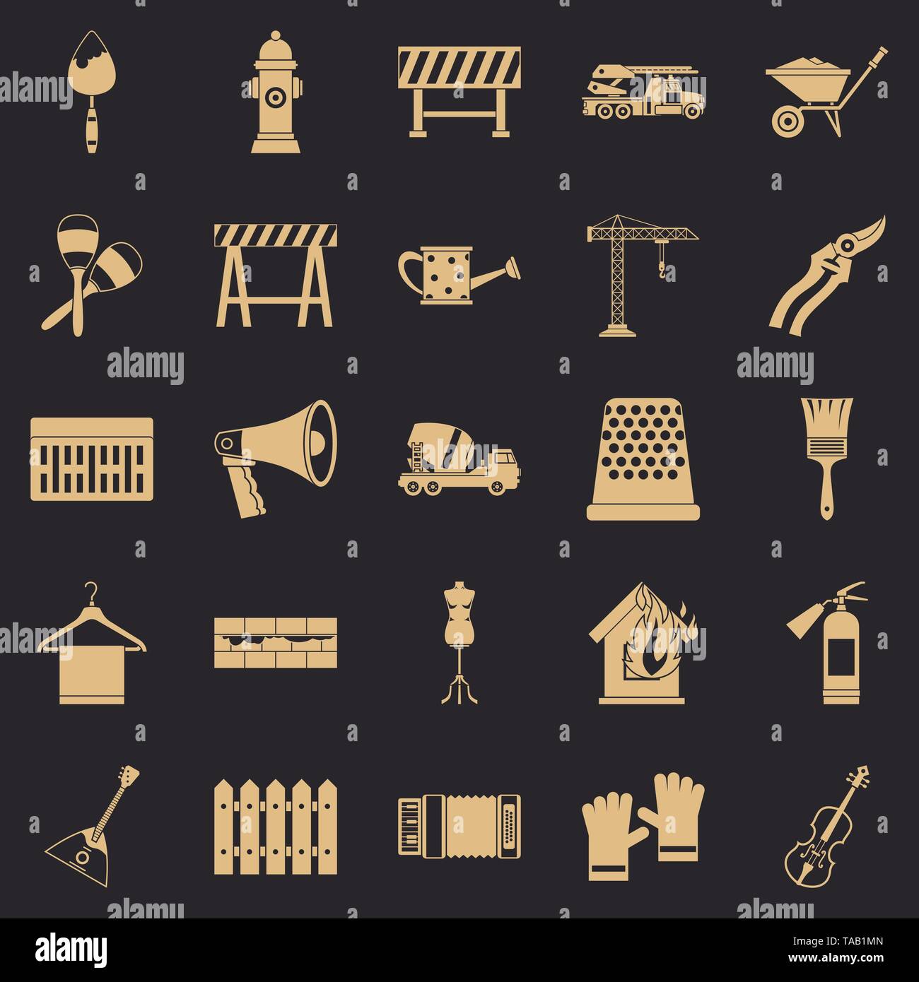 Civil engineering mechanism Stock Vector Images - Alamy