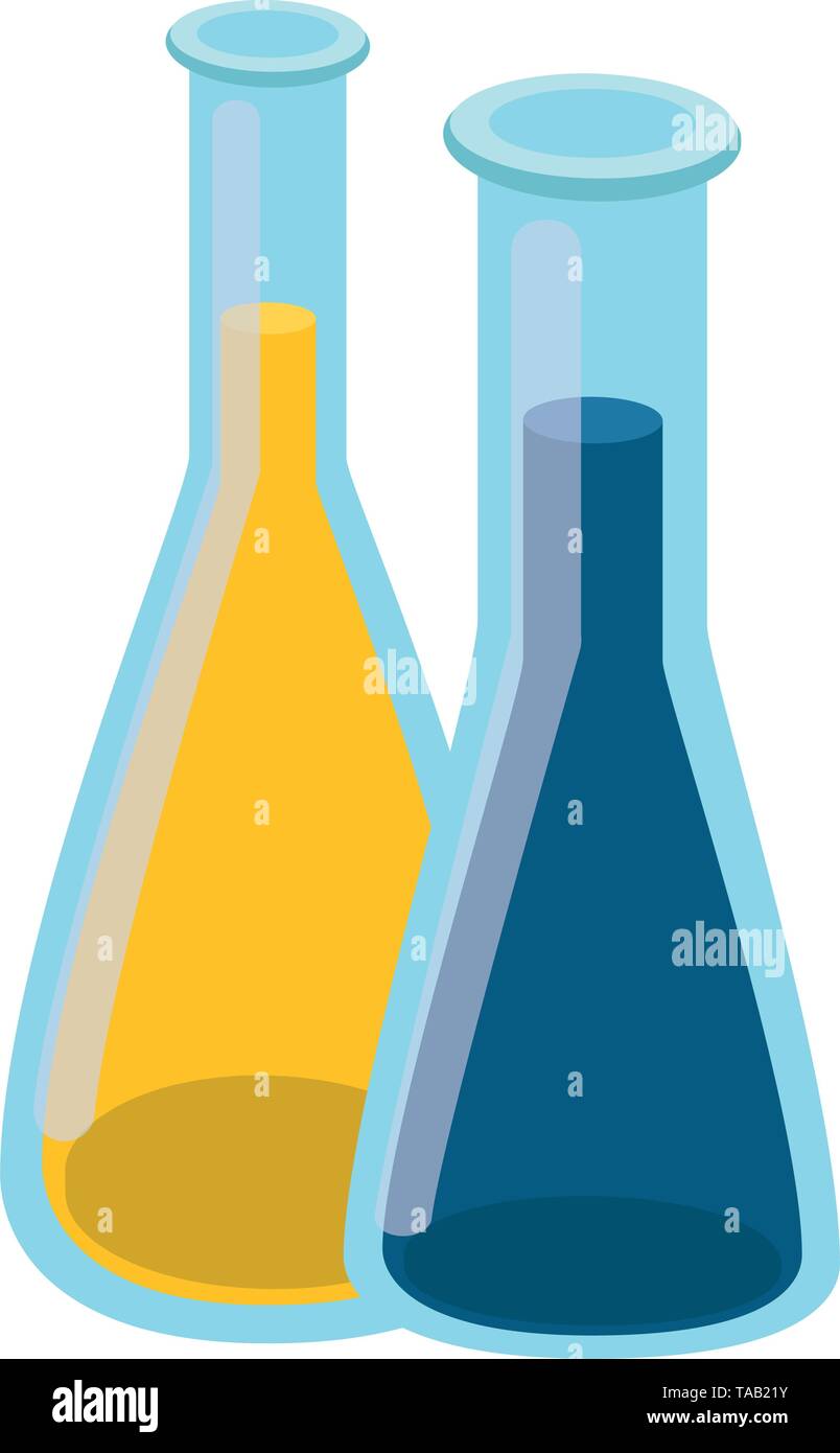 laboratory instruments in white background Stock Vector Image & Art - Alamy