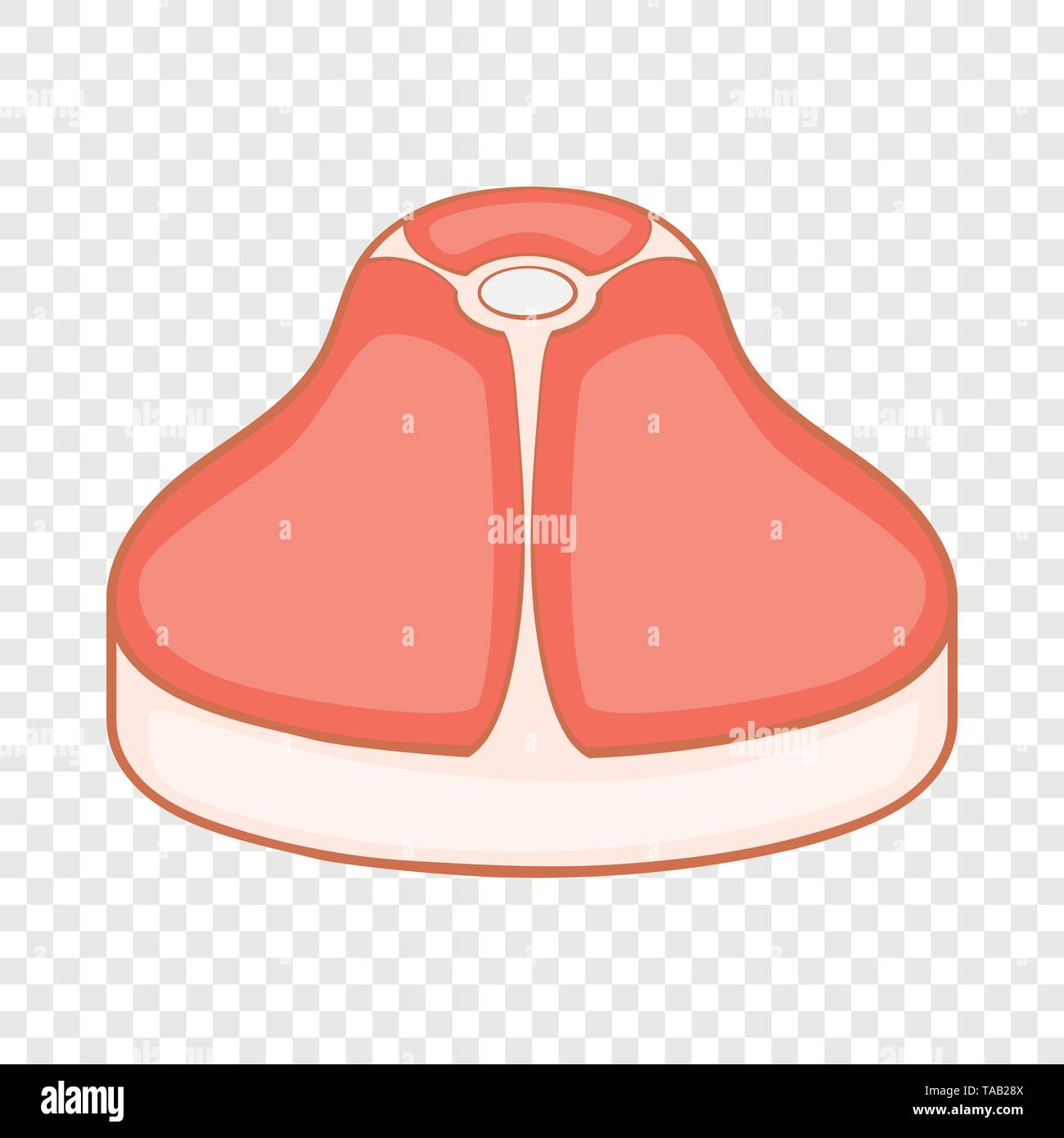 Big piece of meat icon, cartoon style Stock Vector Image & Art - Alamy