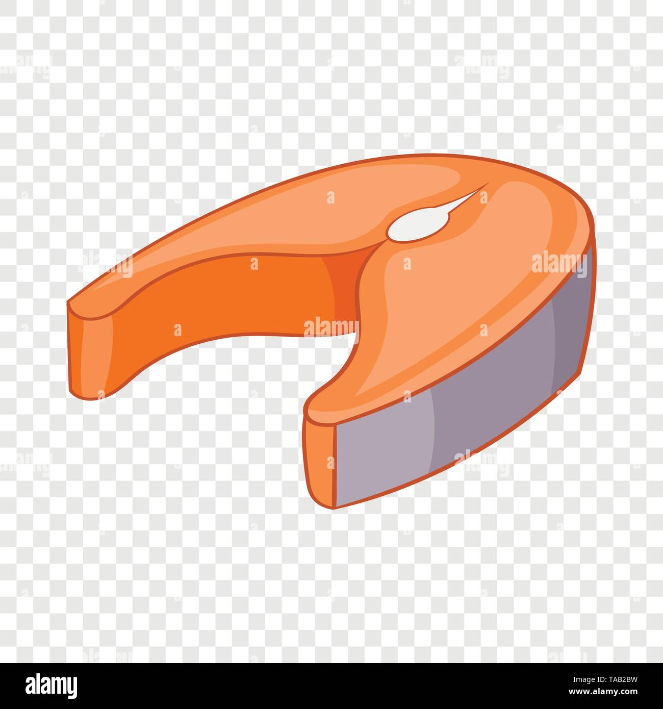 Salmon icon, cartoon style Stock Vector Image & Art - Alamy