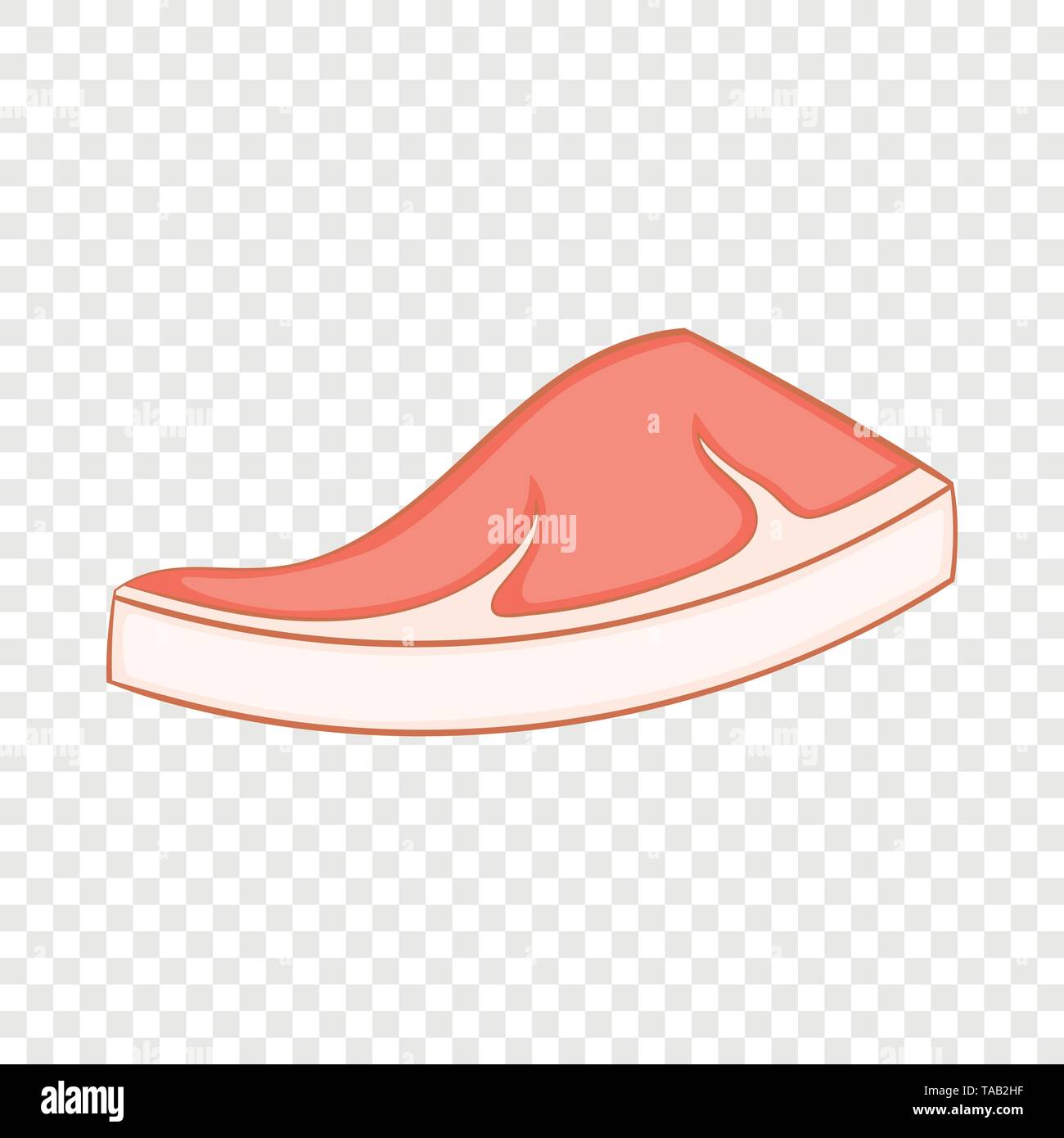 Fat meat icon, cartoon style Stock Vector Image & Art - Alamy