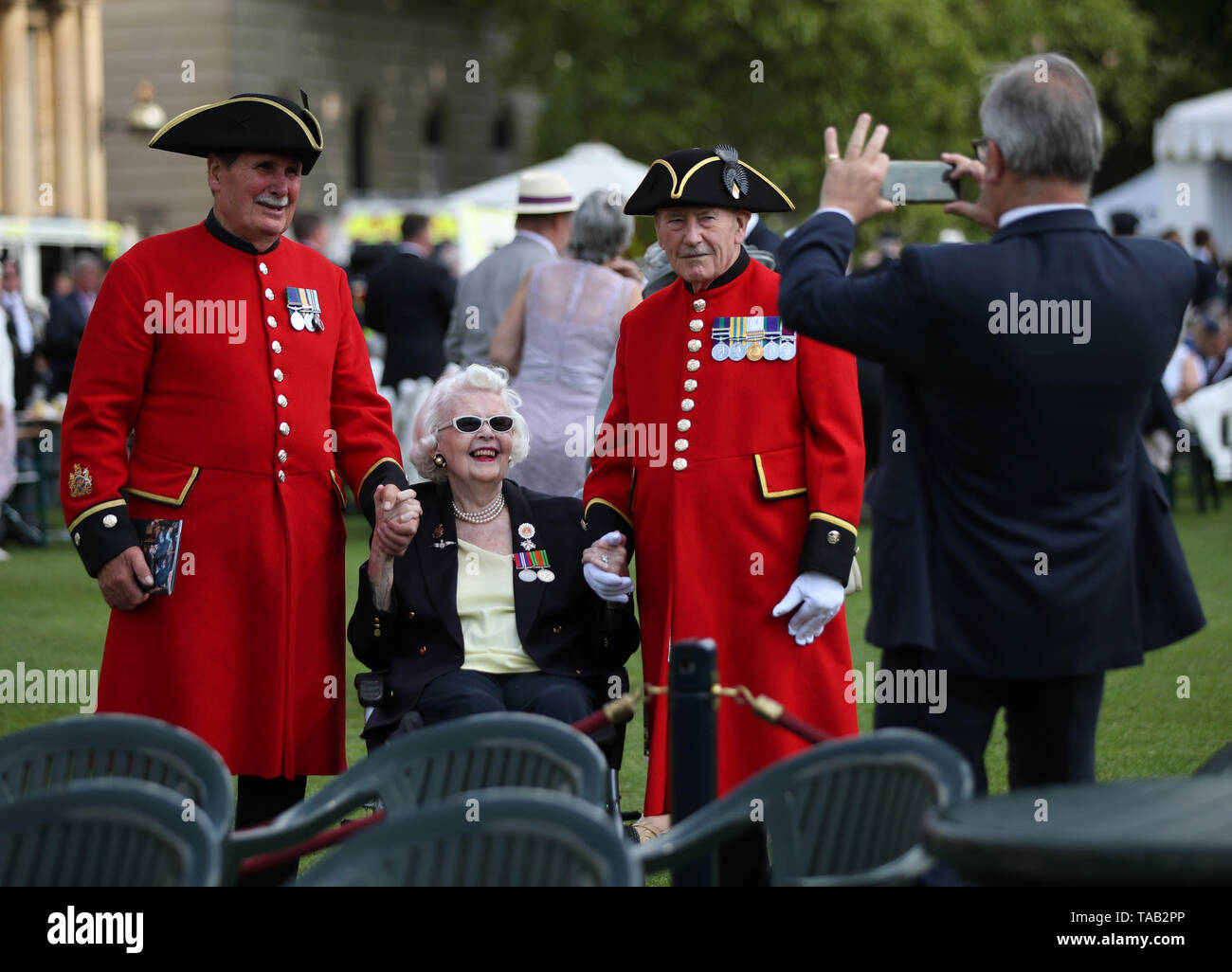 Veterans during the Not Forgotten Association Annual Garden Party at ...