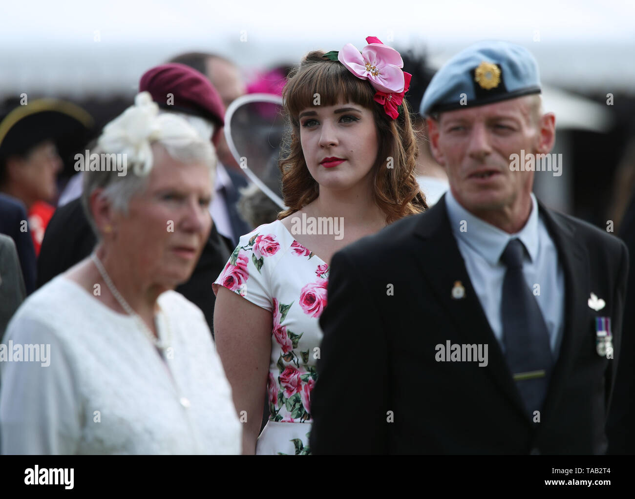 Veterans and guests during the Not Forgotten Association Annual Garden ...