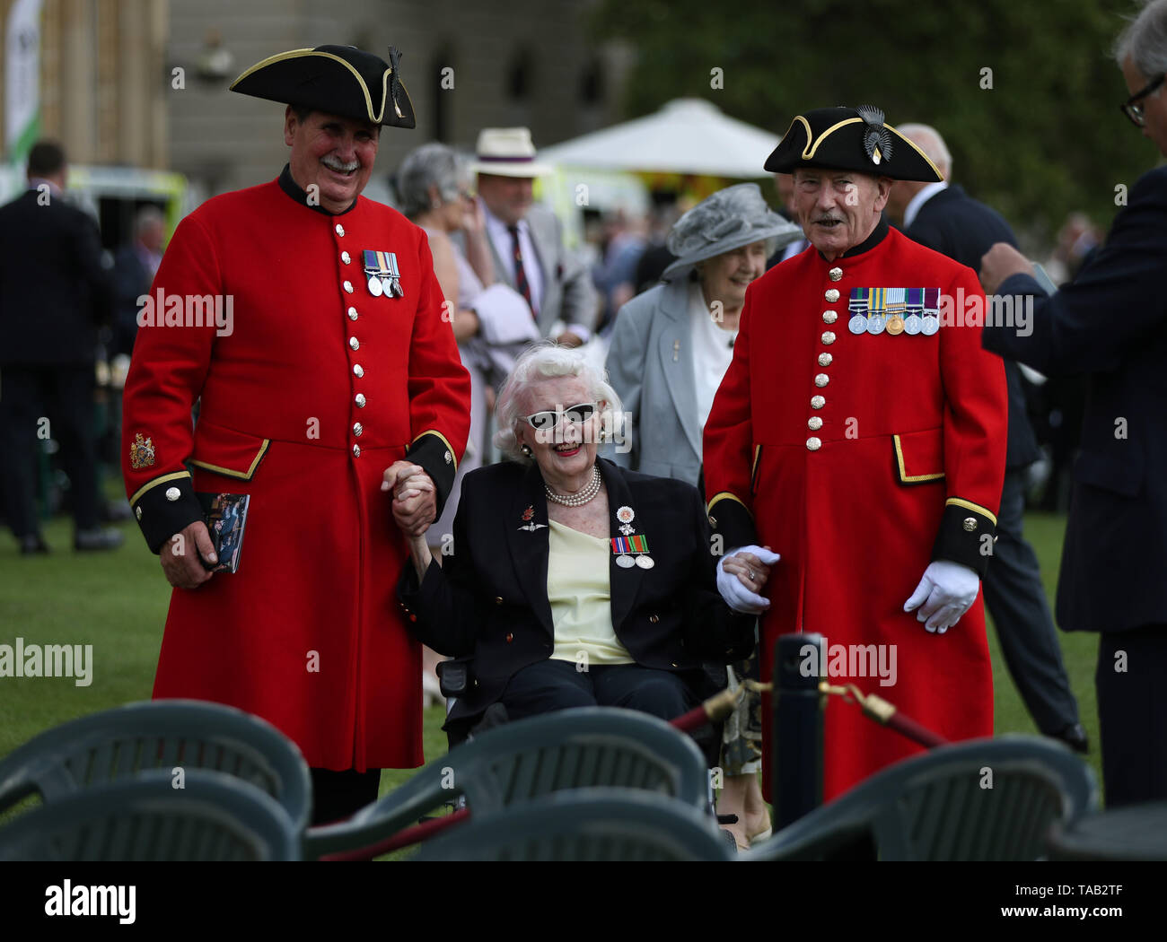Veterans during the Not Forgotten Association Annual Garden Party at ...