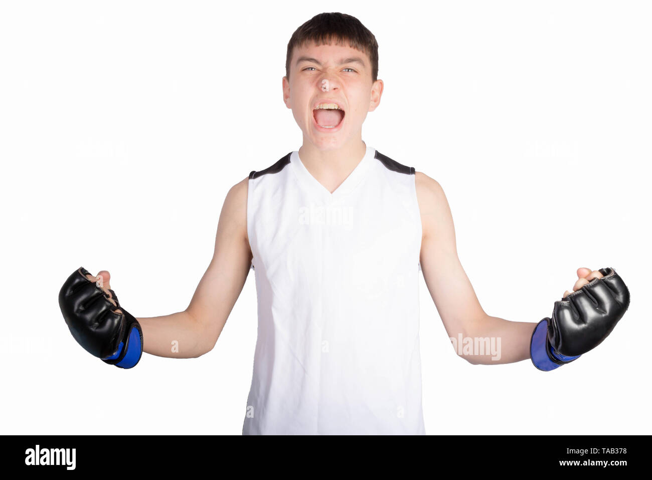 Teenage triumph hi-res stock photography and images - Alamy