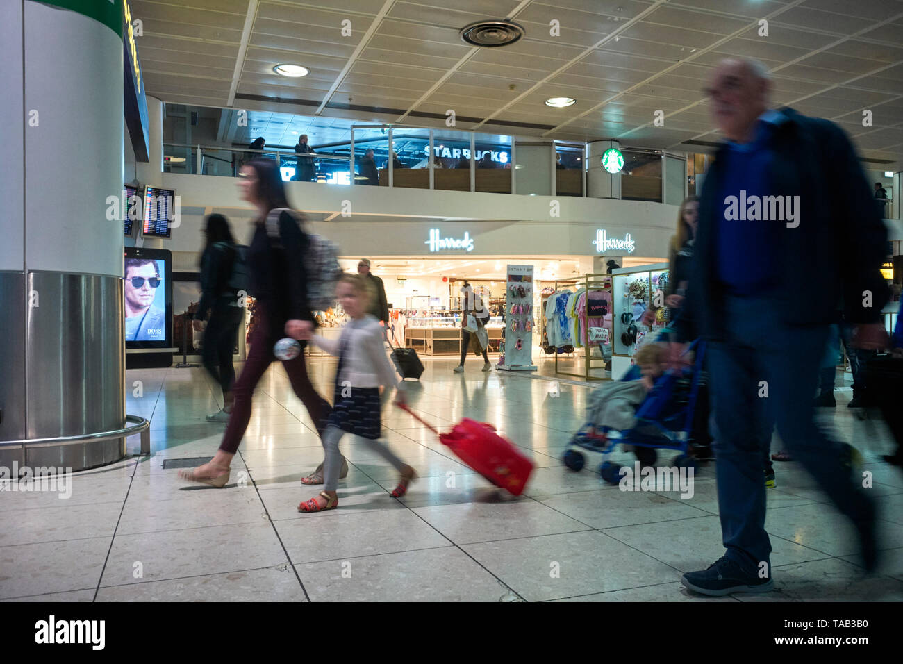Harrods shop in the north terminal of Gatwick airport Stock Photo - Alamy