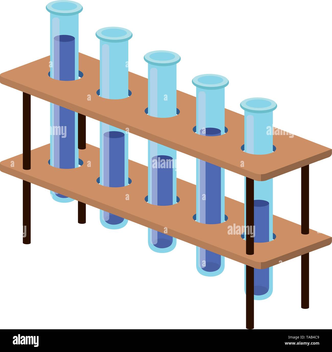 laboratory instruments in white background Stock Vector Image & Art - Alamy