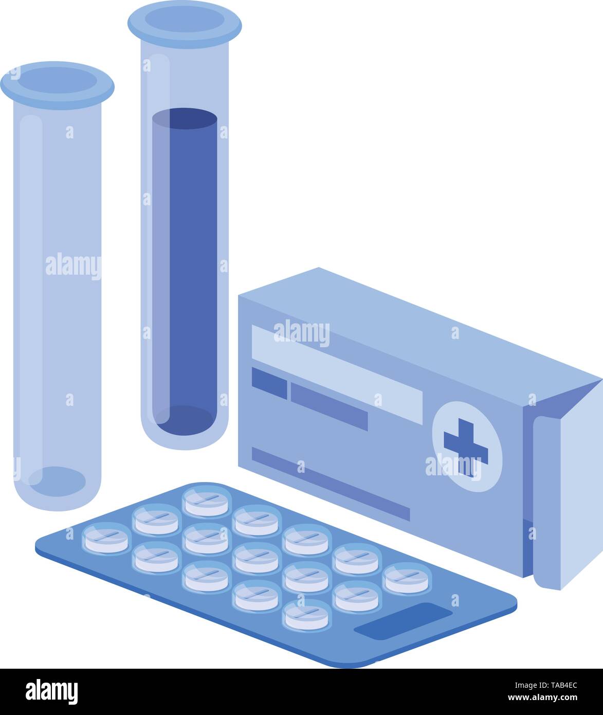 laboratory instruments in white background Stock Vector Image & Art - Alamy