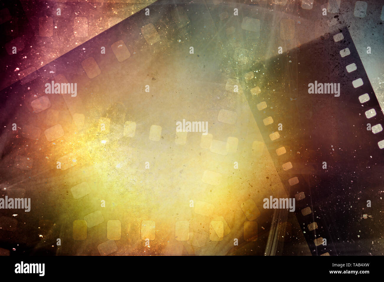 Film negative frames overlapping background Stock Photo - Alamy
