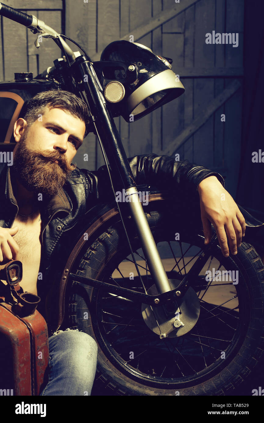 Biker Moustache High Resolution Stock Photography and Images - Alamy