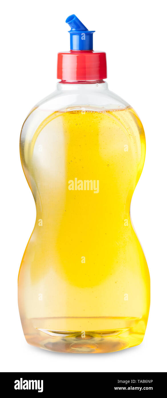 isolated yellow dish soap bottle Stock Photo - Alamy