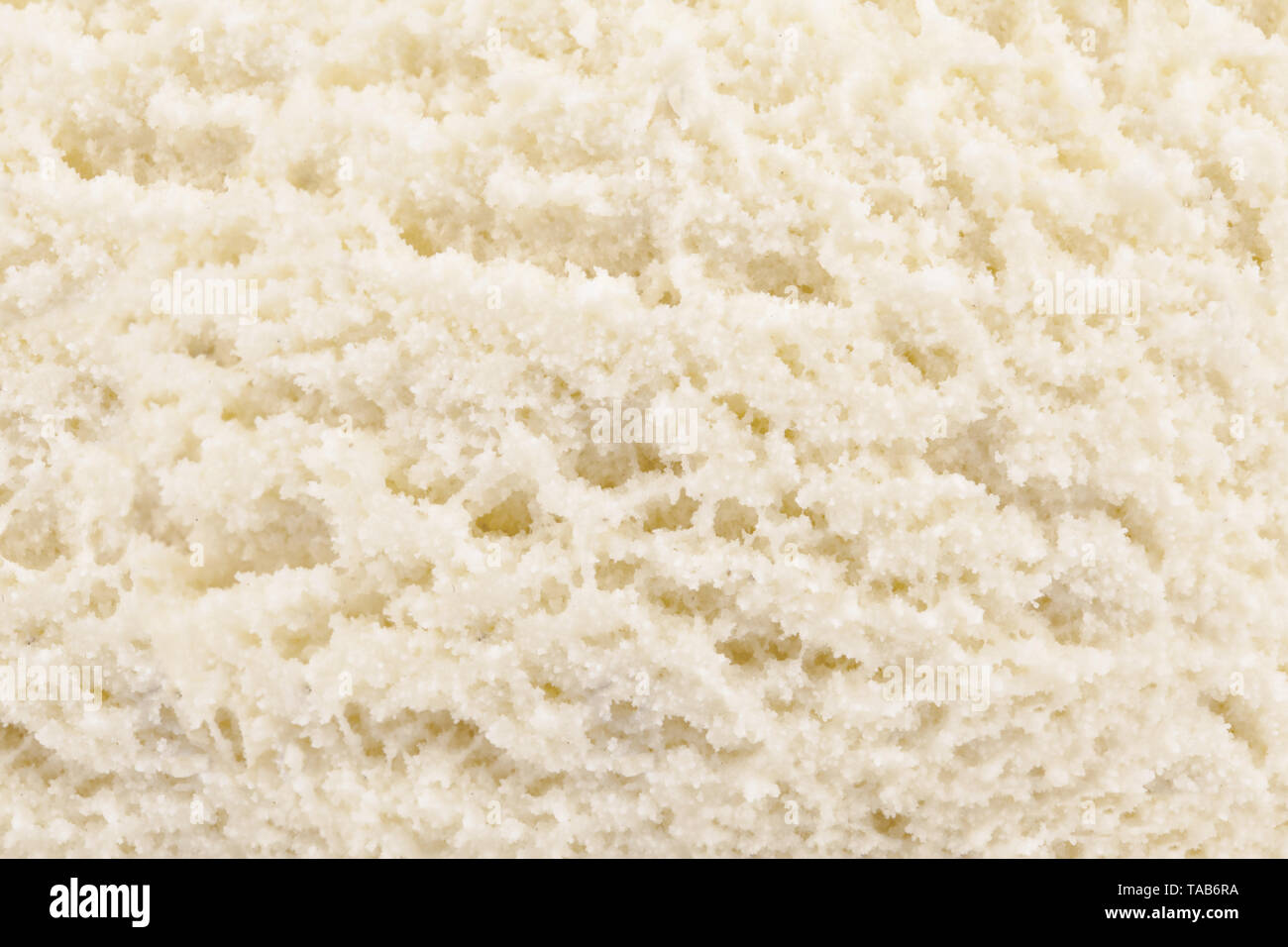 Vanilla Ice Cream Texture