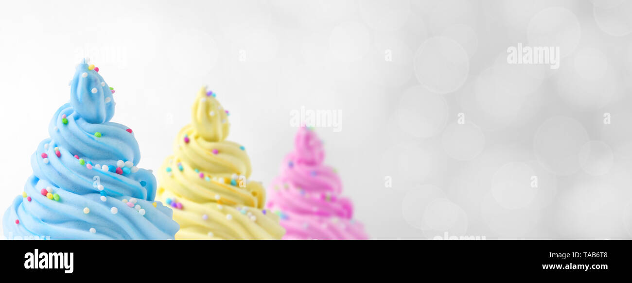 Ice Cream Banner High Resolution Stock Photography and Images - Alamy