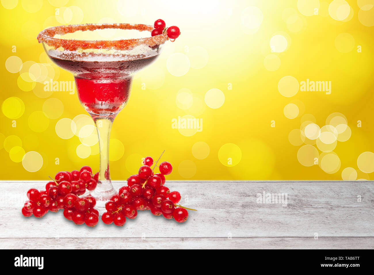 red summer caijo cocktail background Stock Photo - Alamy