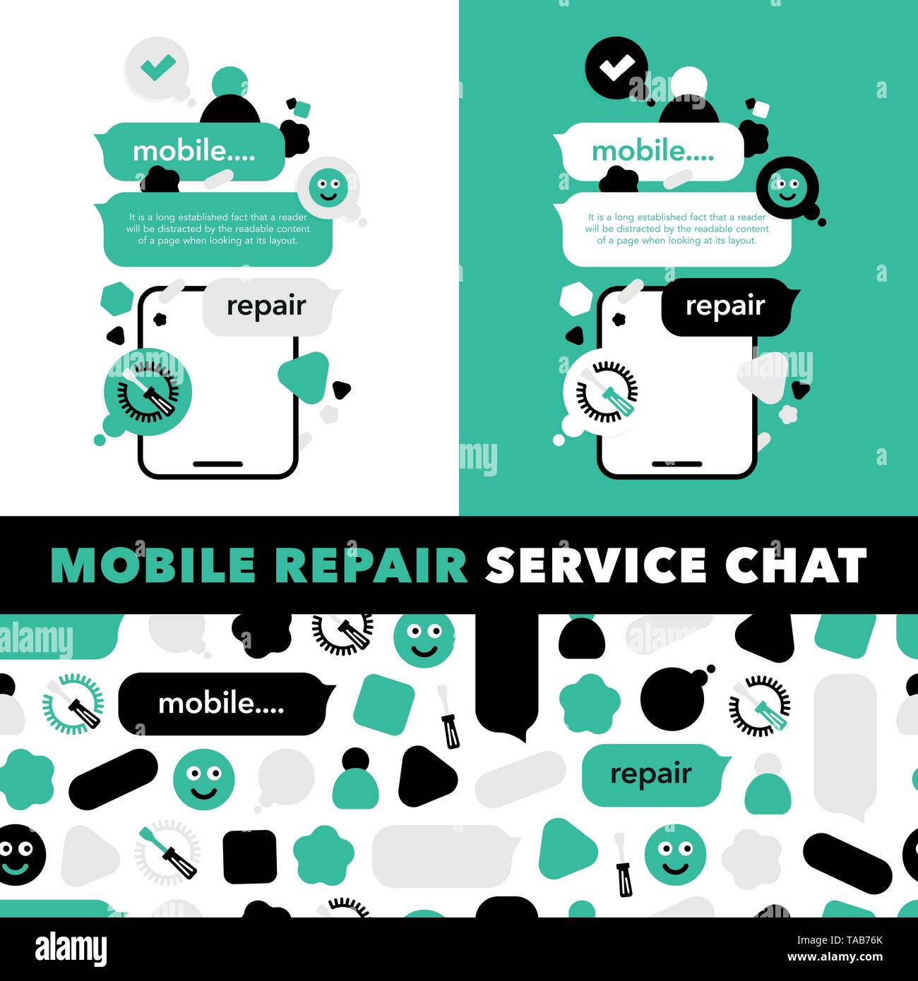 Phone water splash Stock Vector Images - Alamy