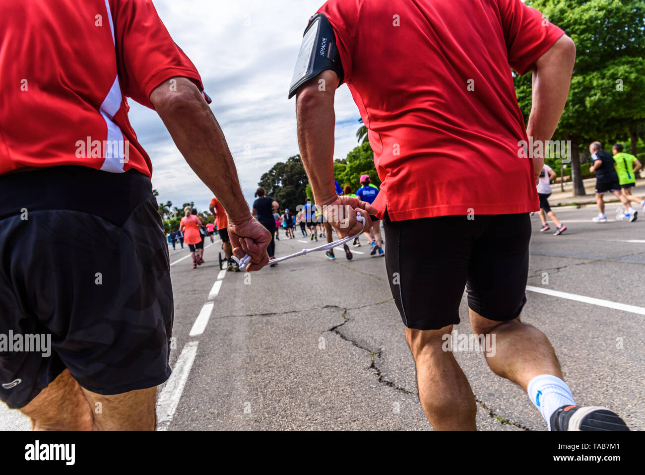 Helping A Blind Man High Resolution Stock Photography and Images - Alamy